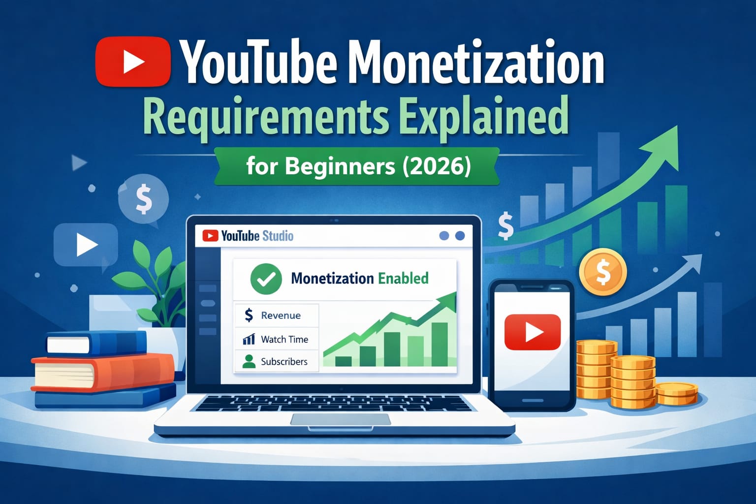 YouTube Monetization Requirements (2026): 5 Rules to Start Getting Paid ...